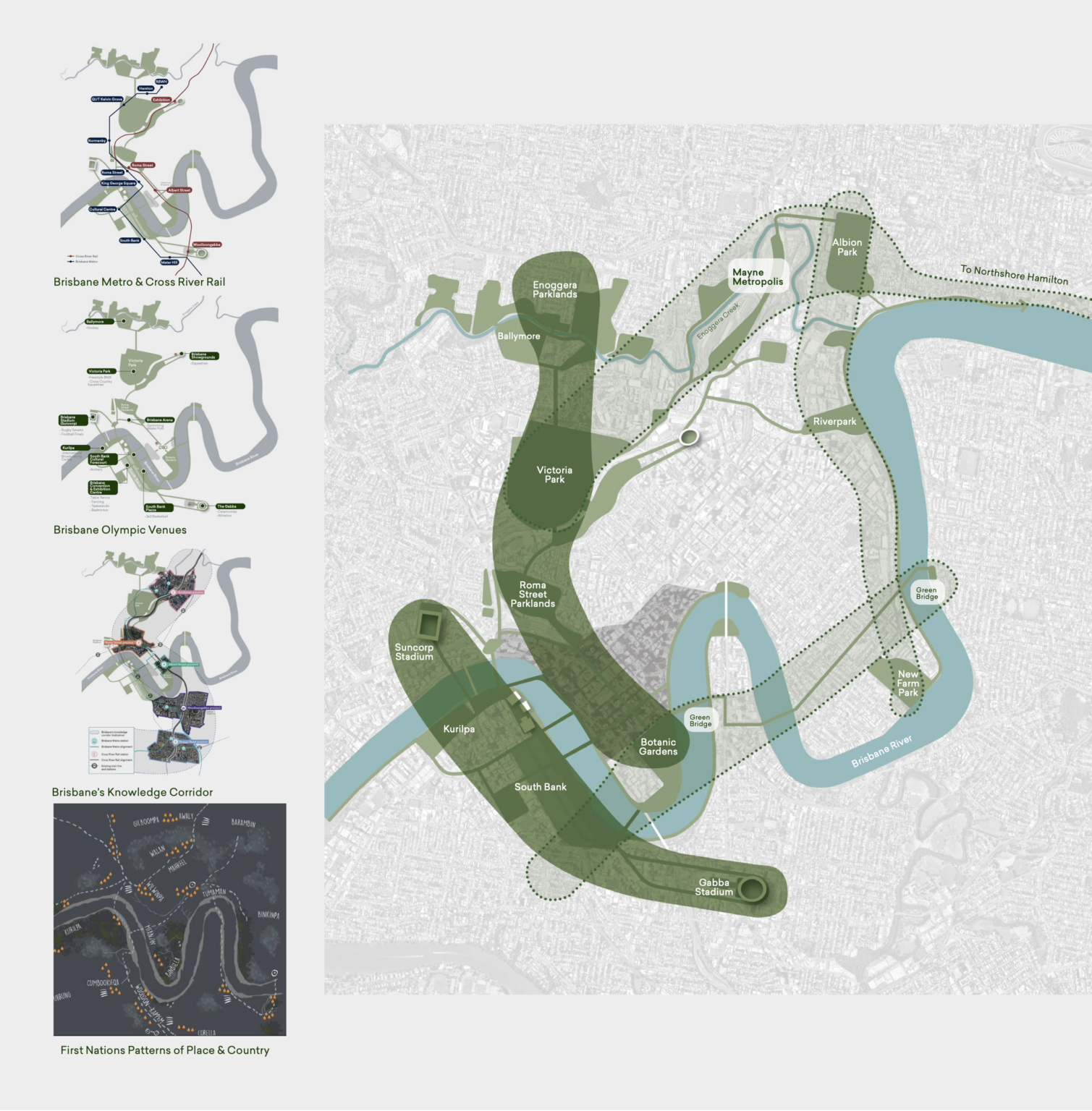 BRISBANE'S DEFINING GREEN CORRIDORS - Blight Rayner